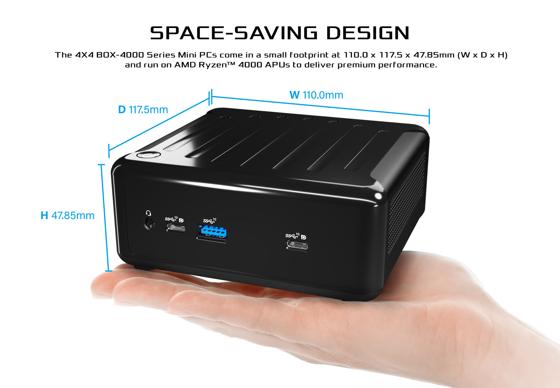 ASRock Industrial - 4X4 BOX-4800U